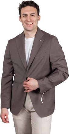 Manuel Ritz Homme, Vestes, Gris, Taille: M Veste Nuvola