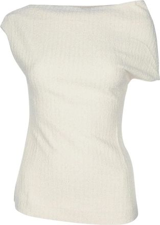 Toteme One-Shoulder Top - - Tops - Damen - Wei&szlig; - XS