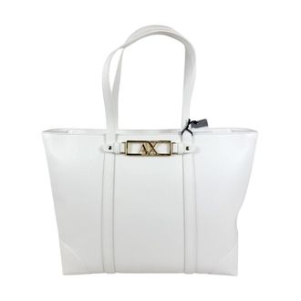 A|X Armani Exchange Polly M Tote - - Bags - Damen - Wei&szlig; - ONE SIZE