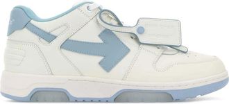 Off-white Homme, Chaussures, Blanc, Taille: 45 EU Out Of Office Calf Leather Baskets