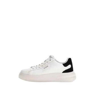 Guess Femme, Chaussures, Blanc, Taille: 41 EU Elbina Baskets