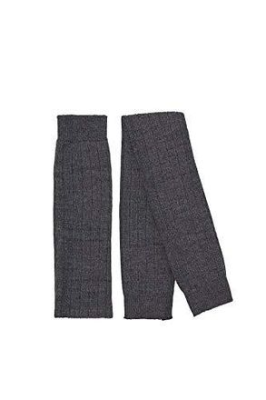 Esprit Rib W Lw laine épaisse fantaisie 1 paire, Jambière Femme, Gris Asphalt Melange 3180, ONESIZE