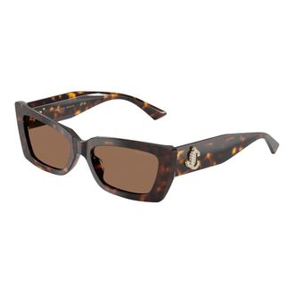Jimmy Choo London Stilvolle Sonnenbrille in Blauton - - Accessories - Damen - Braun - 54 MM