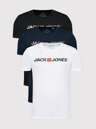 Jack & Jones Jack & Jones T-Shirt-Set Corp Logo 12191330 Bunt Slim Fit