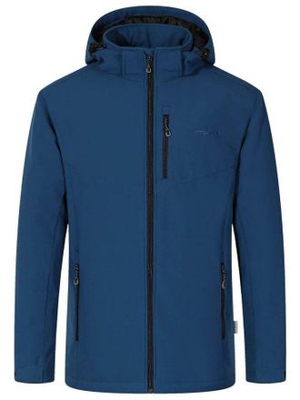 Blue Wave Softshelljacke Marlon Herren Jacke Marlon mit leichter Wattierung und abnehmbarer Kapuze