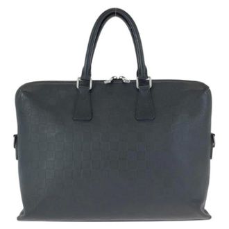 Louis Vuitton Pre-owned Porte Documents Jour Damier Infini Briefcase - Homme - Pre-owned - Noir - Taille: ONE Size