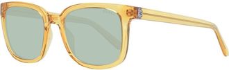 Guess Gu7760 Ambergrün Quadratische Sonnenbrille