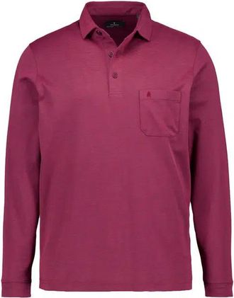 Ragman Herren Polo-Shirt rot