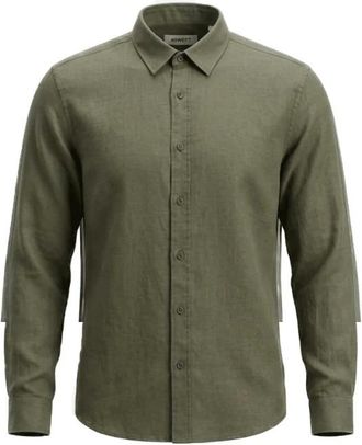 40weft 40Weft, Homme, Chemises, Vert, Taille: M Chemise d&eacute;contract&eacute;e