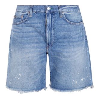 Polo Ralph Lauren Homme, Shorts, Bleu, Taille: W30 Short 8-Inch Vintage Classic Cutoff