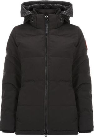 Canada Goose Chelsea-Baumwollparka in Schwarz