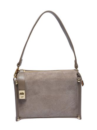 Anna Luchini Beige Rindsledertasche