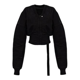 Rick Owens Flight Jacket Cropped - - Jackets - Damen - Schwarzk - S