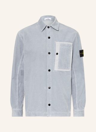 Stone Island Cordhemd Comfort Fit blau