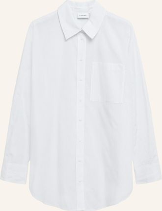 Comma Comma Hemdbluse weiss