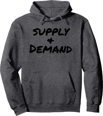 Supply & Demand Angebot & Nachfrage Pullover Hoodie