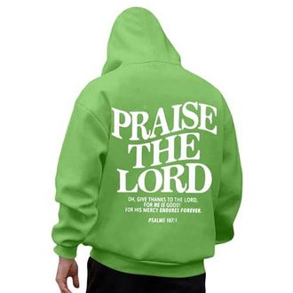 Generic Sweat &agrave; capuche surdimensionn&eacute; l&eacute;ger pour femme, Vert, 3XL