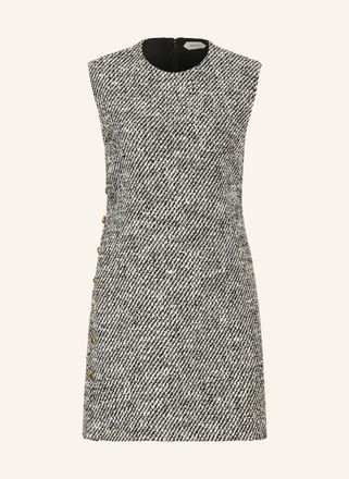Versace Boucl&eacute;-Kleid schwarz