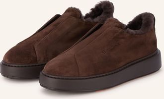 Santoni Slip-On-Sneaker Victory braun