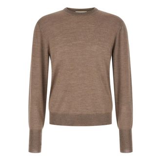 Maryya Rundhals-Pullover - - Knitwear - Herren - Grau - L