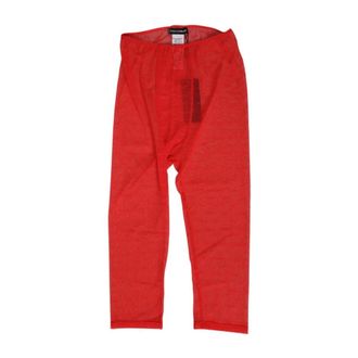Dolce & Gabbana Rote Spitzen Midi Hose - - Trousers - Damen - Rot - S