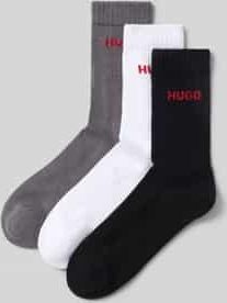 HUGO BOSS Socken mit Logo-Schriftzug im 3er-Pack