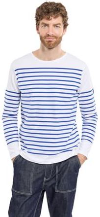 Armor Lux Homme Marini&egrave;re Arsenal Homme T shirt, Blanc/Etoile, XXL EU