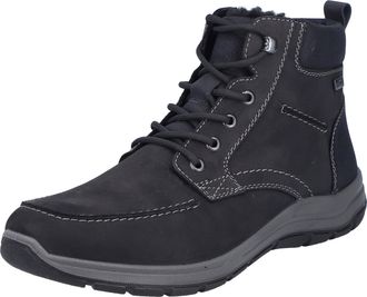 Rieker Winterboots RIEKER, Herren, Gr. 40, schwarz, Leder, Lederimitat, Schuhe Winterboots, Outdoorschuh, Schn&uuml;rboots, Stiefelette mit riekerTEX-Membran, Top