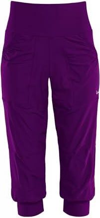 Winshape Functional Comfort ¾ Leisure Trousers Lei201c Pantalon décontracté, Prune foncée, XL Femmes