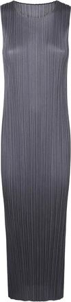 Issey Miyake Femme, Robes, Gris, Taille: 40 FR Robes Maxi