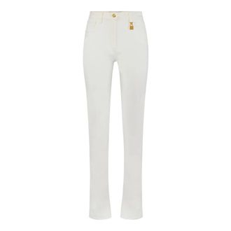 Elisabetta Franchi Five-Pocket Skinny Jeans - - Jeans - Damen - Wei&szlig; - W29