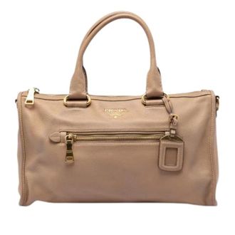 Prada Pre-owned Vintage Satchel - - Pre-owned - Damen - Beige - ONE SIZE