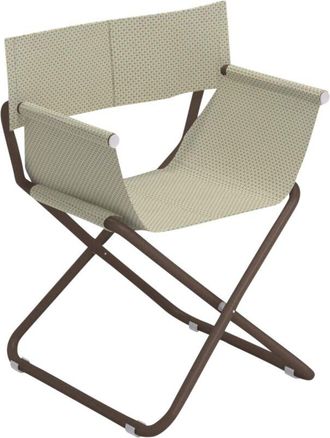 Emu [NEUWERTIG] B-Ware Emu Snooze Garten Regiestuhl Stuhl Gartenstuhl Sitzm&ouml;bel Beige Braun 61x80x60cm