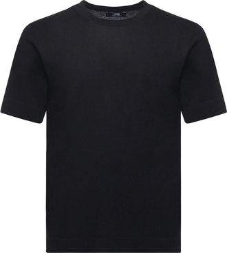 Alpha Studio Pull Col Rond - Noir