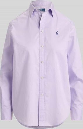 Polo Ralph Lauren Relaxed Fit Hemdbluse aus reiner Baumwolle