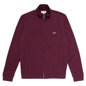 Lacoste Zip-Jacke mit durchgehendem Rei&szlig;verschluss - - Sweatshirts & Hoodies - Herren - Lila - M