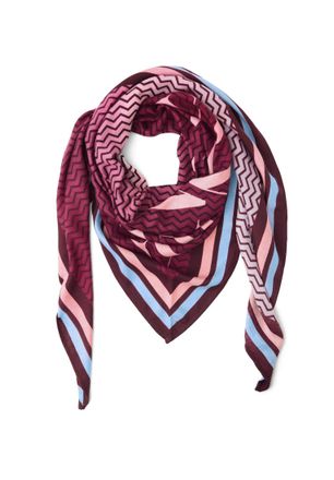 Street One Damen 5706615 Gemustertes Dreieckstuch, Multicolor, Einheitsgr&ouml;&szlig;e