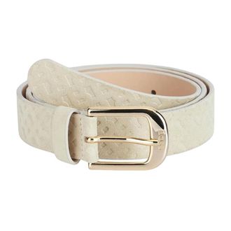 HUGO BOSS Femme, Accessoires, Beige, Taille: 95 CM Ceinture Femme Design Monochrome