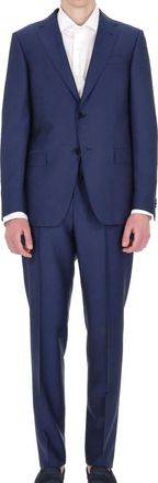 Ermenegildo Zegna Homme, Costumes, Bleu, Taille: 2XL Abito in lana-mohair Drop 7