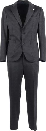 L.B.M. 1911 L.b.m. 1911, Homme, Costumes, Gris, Taille: M Travel Sport Suit