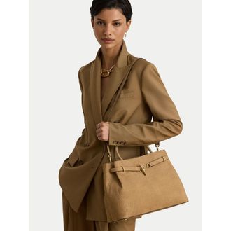 Lauren Ralph Lauren Handtasche LAUREN RALPH LAUREN 431P18464001 Hellbraun