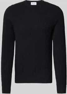 FTC Strickpullover aus Kaschmir mit Rundhalsausschnitt