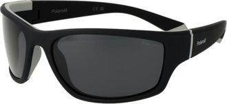 Polaroid Homme, Accessoires, Noir, Taille: ONE Size Lunettes de soleil &agrave; monture en caoutchouc avec protection UV