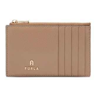 Furla Camelia M Zipped Card Case - - Accessories - Damen - Beige - ONE SIZE