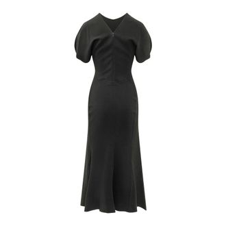 Victoria Beckham Damen, Kleider, Schwarzk, XSGr&ouml;&szlig;e