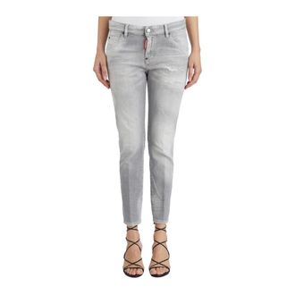 Dsquared2 Cool Girl Denim Hose - - Jeans - Damen - Grau - 2XS