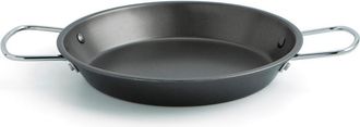 Quid Senia Paella-Pfanne, Karbonstahl, Ofen und Induktion 26 cm Schwarz