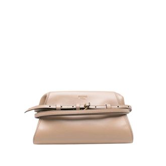 Moschino Clutch mit Schnallen-Detail - - Bags - Damen - Beige - ONE SIZE
