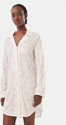 Lauren Ralph Lauren Nachthemd ILN32540 Hellrosa Regular Fit