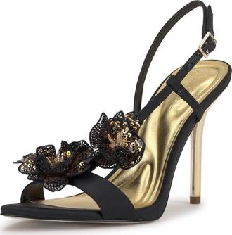 Jessica Simpson Femme Nivory Sandale &agrave; Talon, Noir, 38 EU